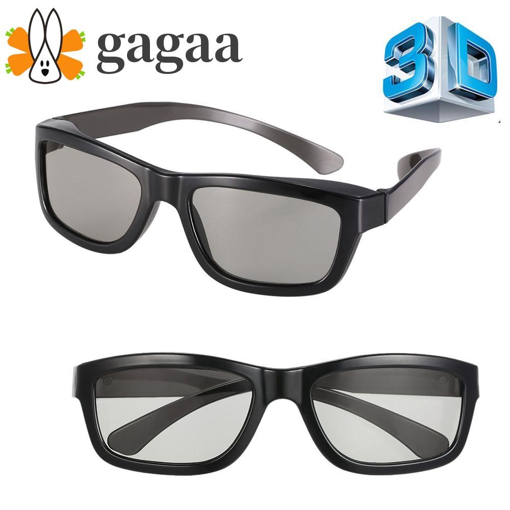 GAGAA 3D Glasses Plastic Passive Home Theater Projector Film Cinema TV ...