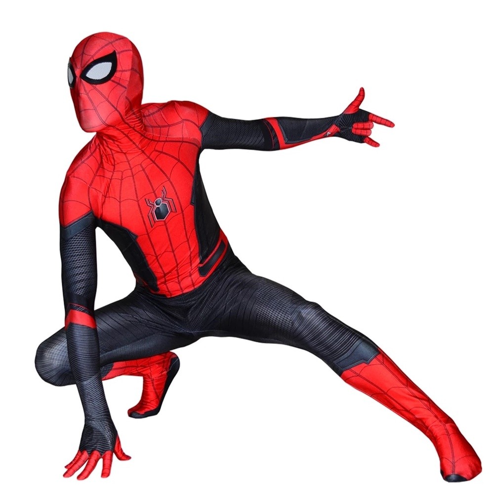 SY6 Far From Home Cosplay Costume 3D Print Spandex Zentai Bodysuit ...