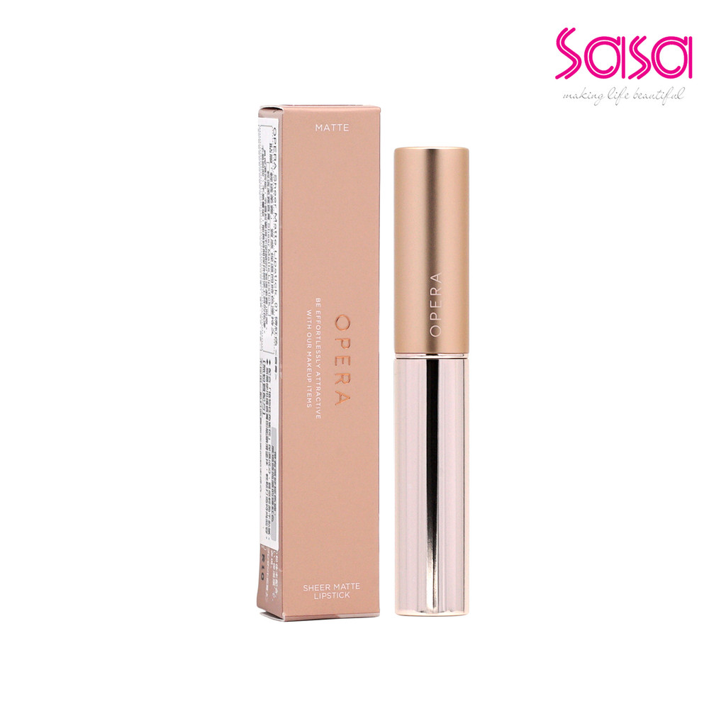 Opera Sheer Matte Lip (01 Brick Red) (1pc) | Shopee Singapore