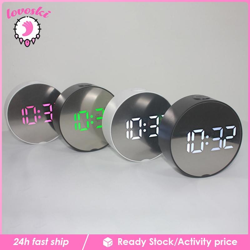 [Lovoski] Digital Clock Battery Operated LED Digital With Large Display ...