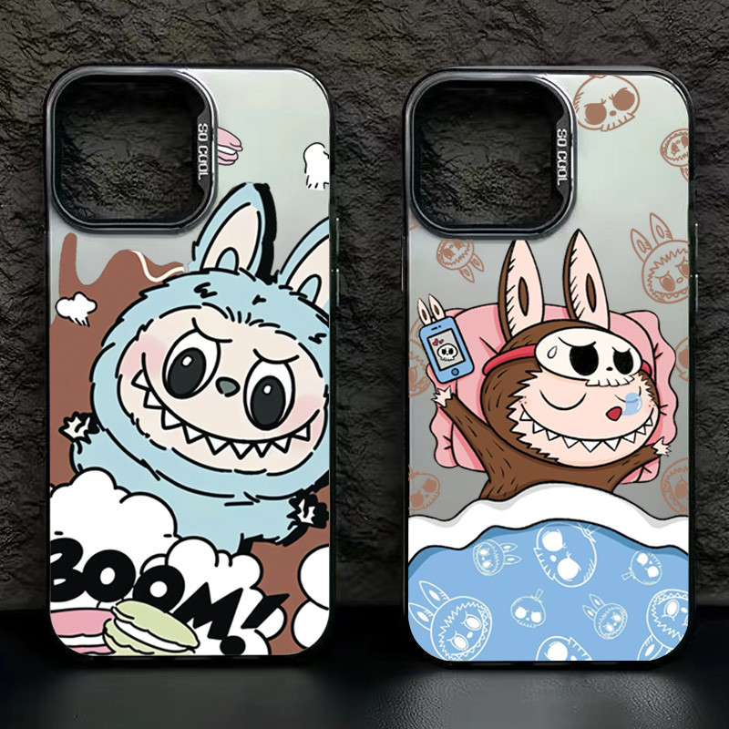 Cartoon Cute Labubu Fun Case For Xiaomi Redmi 14C 13 12 13C Note 14 13 ...