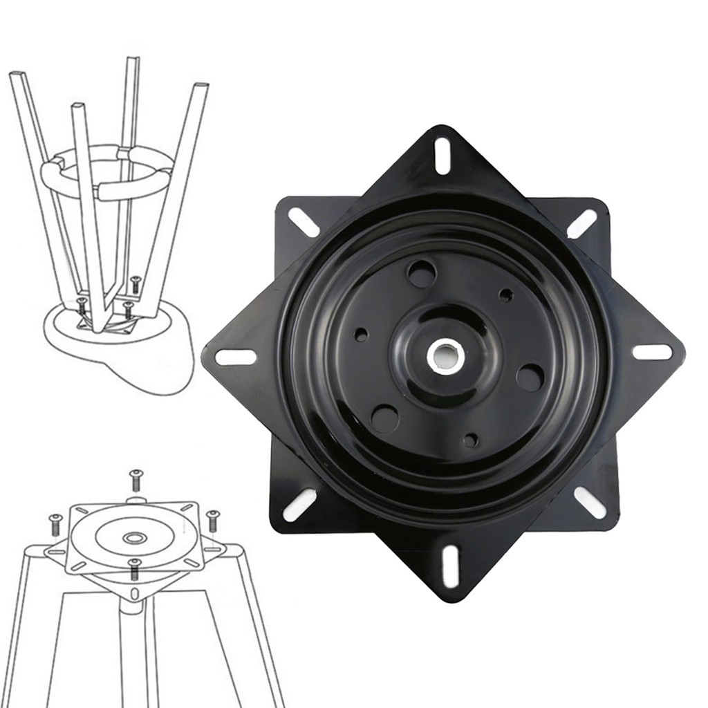 [Homyl478] Bar Stools Swivel Plate Sofa Chair Turntable for Swivel ...