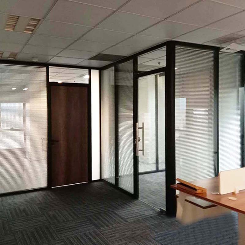 Office Glass Mobile Partition Wall Screen High Partition Aluminum Alloy ...