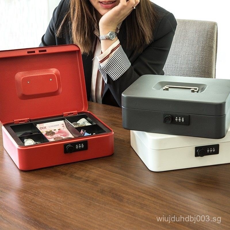 stock-Household Small New Password Suitcase Mechanical Saving Box Metal ...