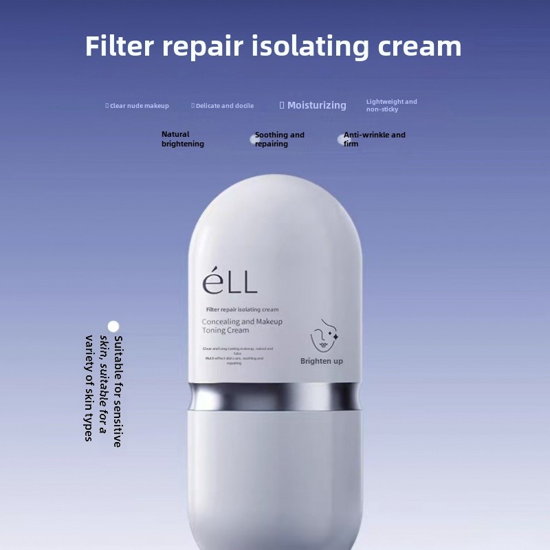 Ell Natural Cream Isolation Cream Face Concealer Cream Ell素颜霜隔离霜 ...