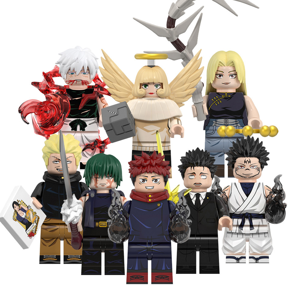 New Jujutsu Kaisen Zenin Maki Hakari Kinji Itadori Yuji Kurusu Hana ...