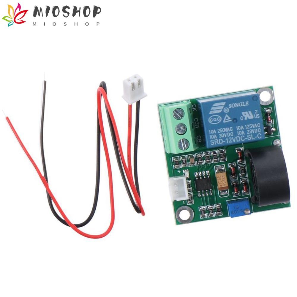 MIOSHOP Hall Current Sensor, 0-5A DC 12V Current Detection Sensor Module, Measurement Module AC ...