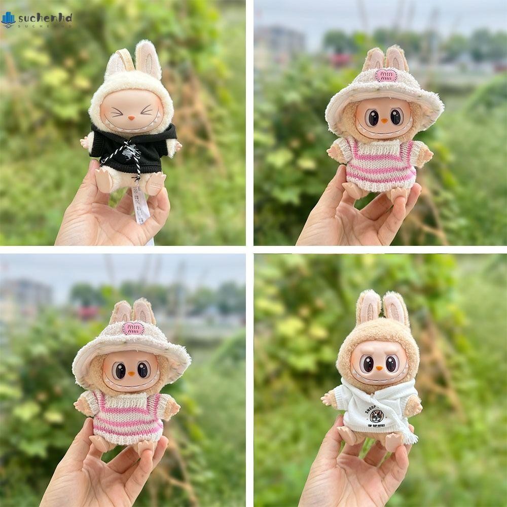 SUCHENHD Labubu Sit Party Series Doll Clothes, 17CM Labubu DIY Labubu ...