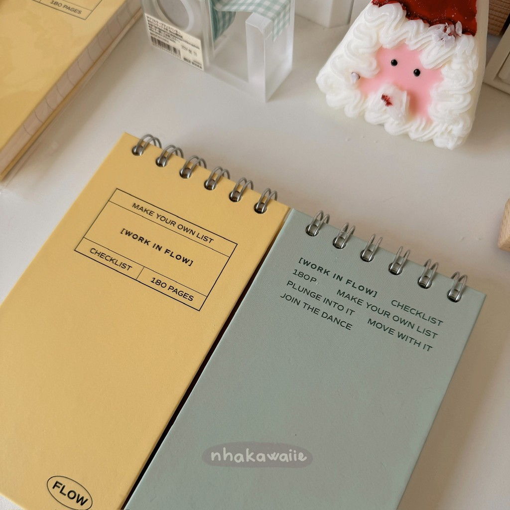Iconic FLOW 6-month planning check list notebook | Shopee Singapore