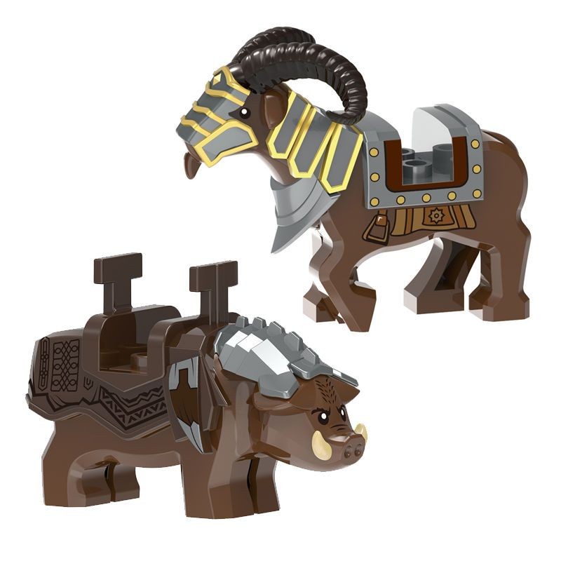 1006 People Collection Compatible Lego Animal Mount Minifigure ...