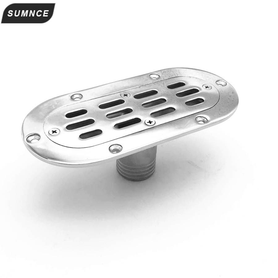 Floor Drain Marine Drain Stainless Steel Sewer Yacht Floor Drain Oval ...