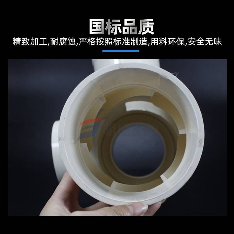PVC Pipe Swirl Tube Embedded Adjustable Noise Reduction Silencer ...