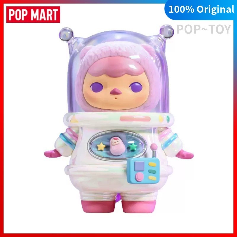 POPMART PUCKY Space Cat Astronaut Limited Figure Large Doll POP MART ...