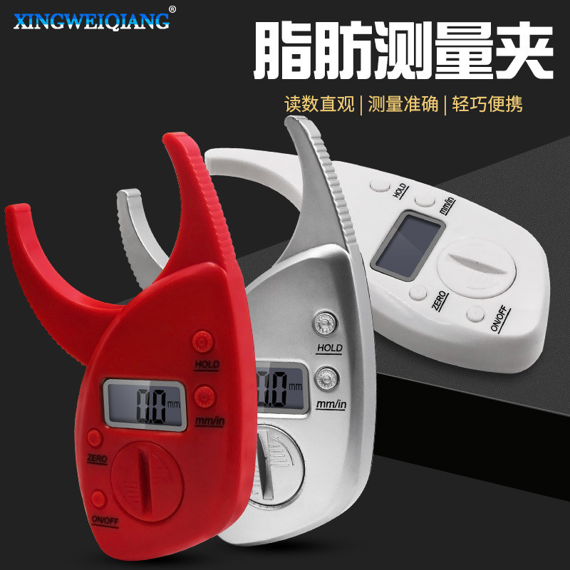 Digital Fat Caliper Fat Measuring Clip Sebum Clamp Sebum Measuring ...