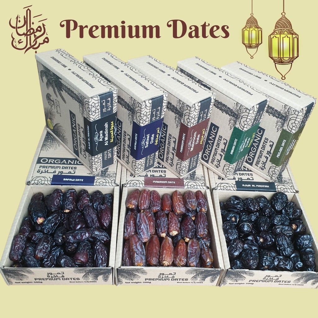 (New arrival) Premium Kurma Dates AJWA Al Madina | MABROOM | SAFAWI ...