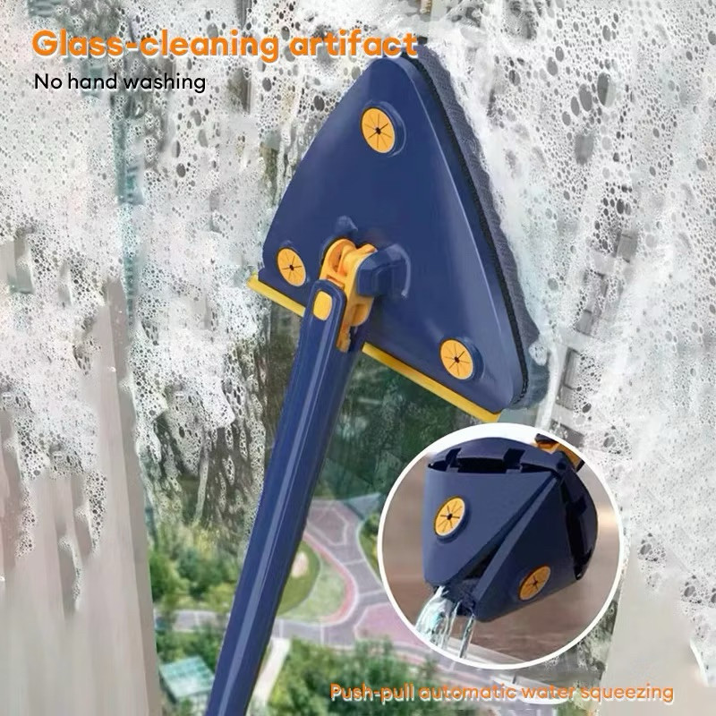 Big Size Triangle Mop 360 Rotatable Hands Squeeze Cleaning Floor ...