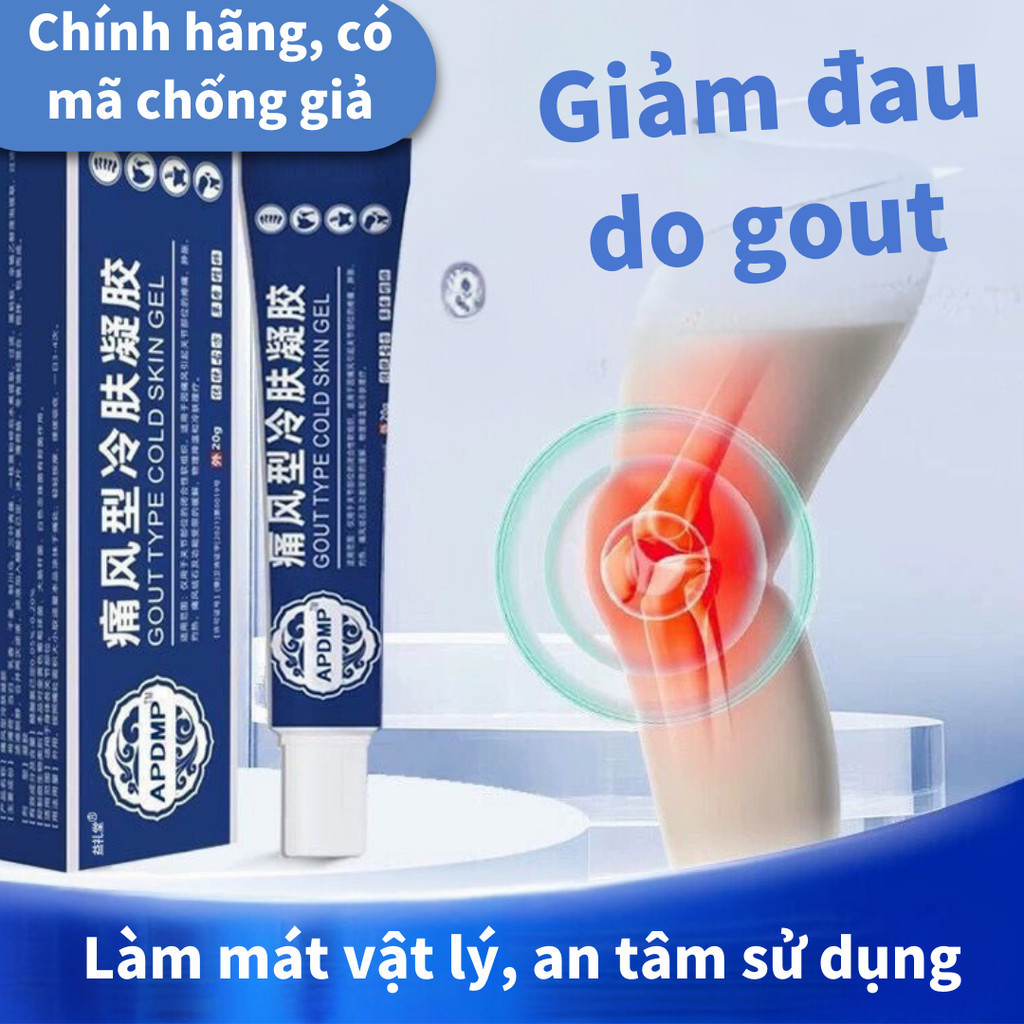 Apgar Cold Gel helps relieve pain caused by gout, knee pain, bone and ...