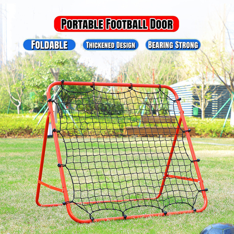 100cm Width Large Portable Folding Soccer Goal Set Youth Mini Football ...