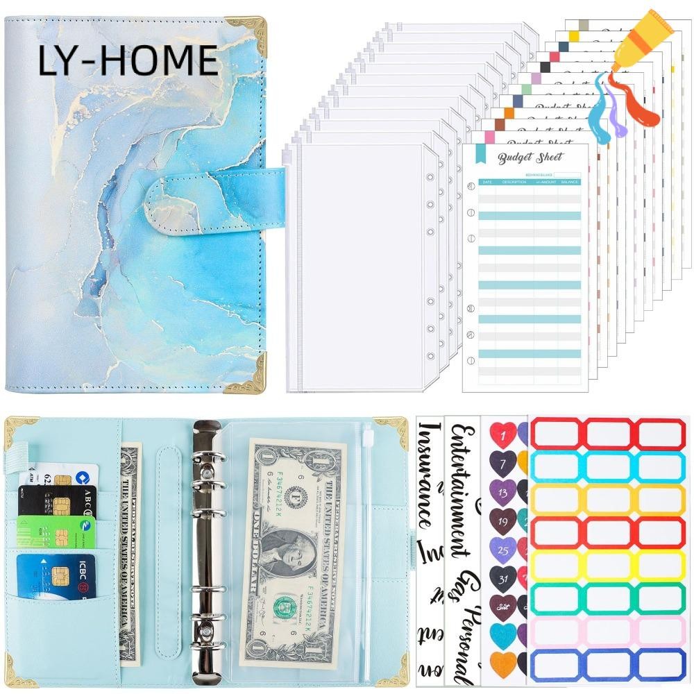LY Money Budget Planner, Loose Leaf 100 Envelope Challenge Binder, 2024 ...