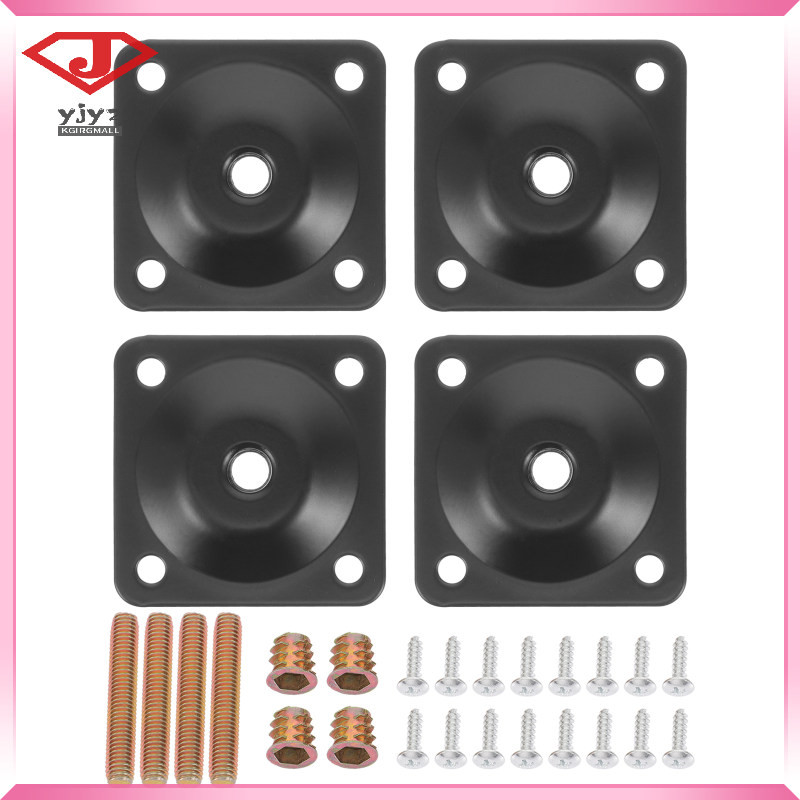 [CHRISTMAS GIFT] Furniture Leg Attachment Plates Accessories Feet Table ...