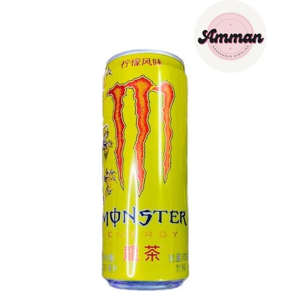 Monster Lemon Energy Drink 330ml | Shopee Singapore