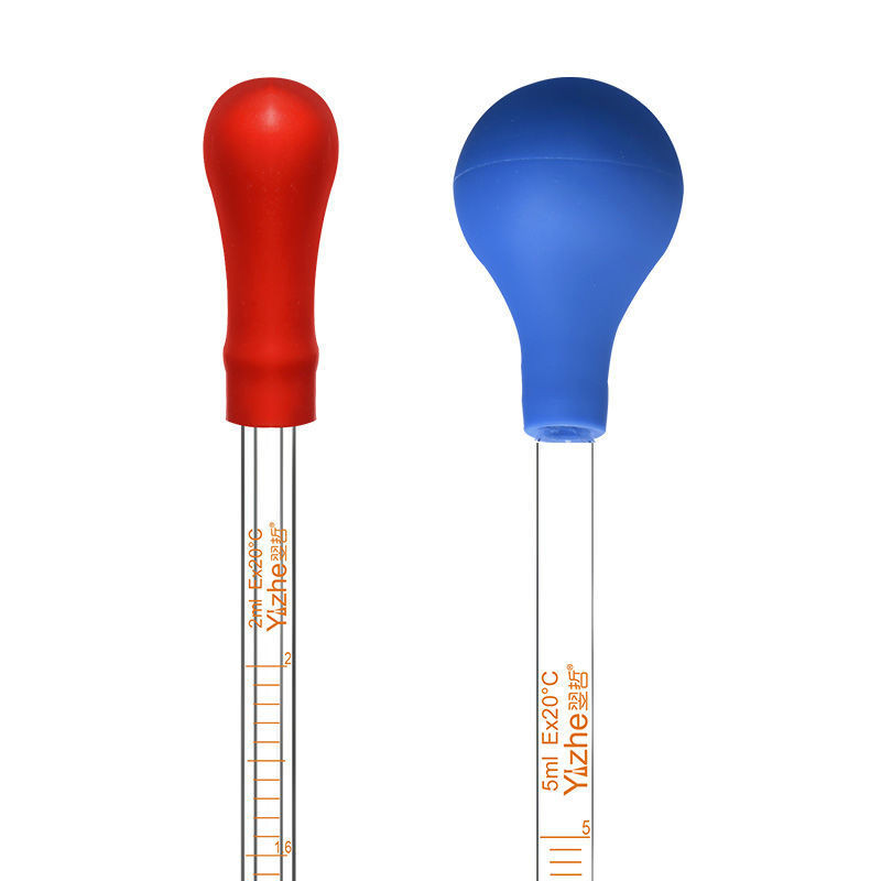 Plastic Tip Dropper 1ml 2ml 5ml 10ml 20cm Rubber Suction Ball Glass ...