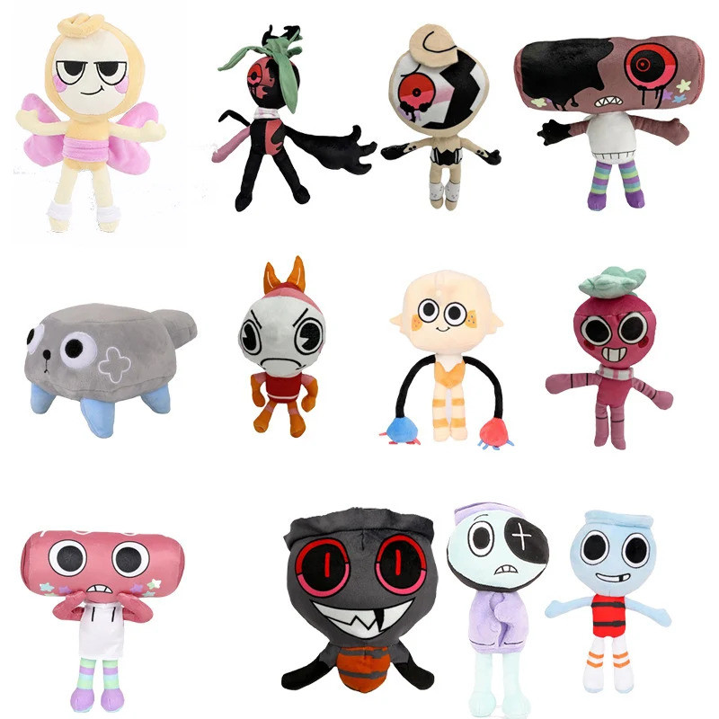 New Dandy's World Plush Goob Boxten Pebble Finn Flutter Dandys World ...