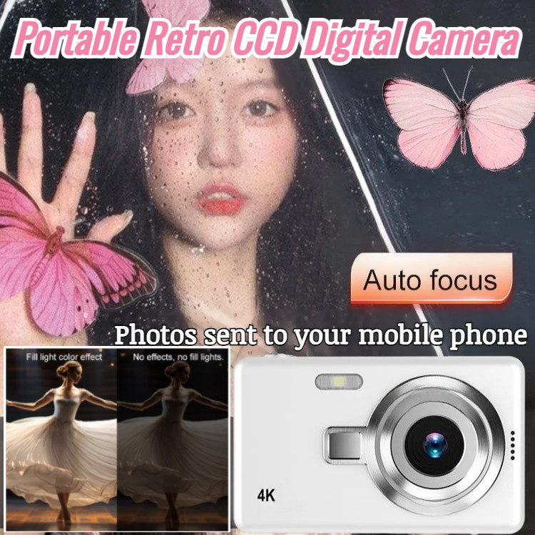 【Y2K Aesthetic🔥】Retro CCD Camera/2000s Style Digital Cam/Instagram ...
