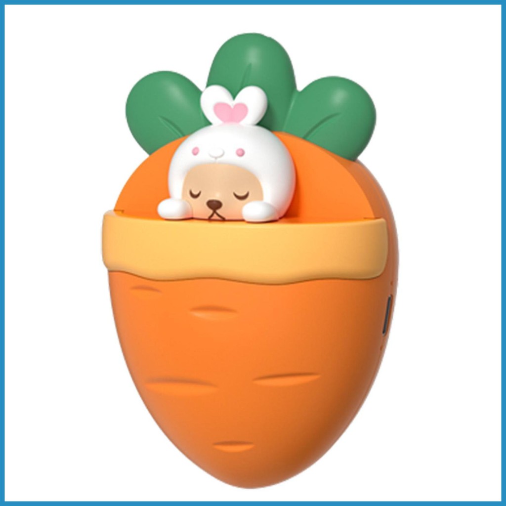 Electric Hand Warmers Rechargeable Cute Carrot Shape Portable Heater 2 ...