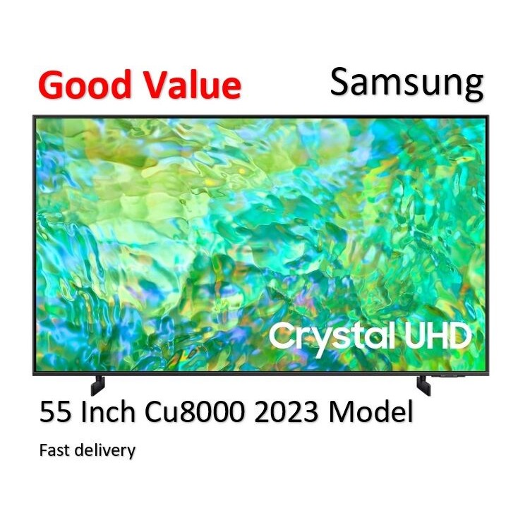 Samsung 55 inch UHD 4k Smart Tv CU8000 2022 Model Brand new and ...