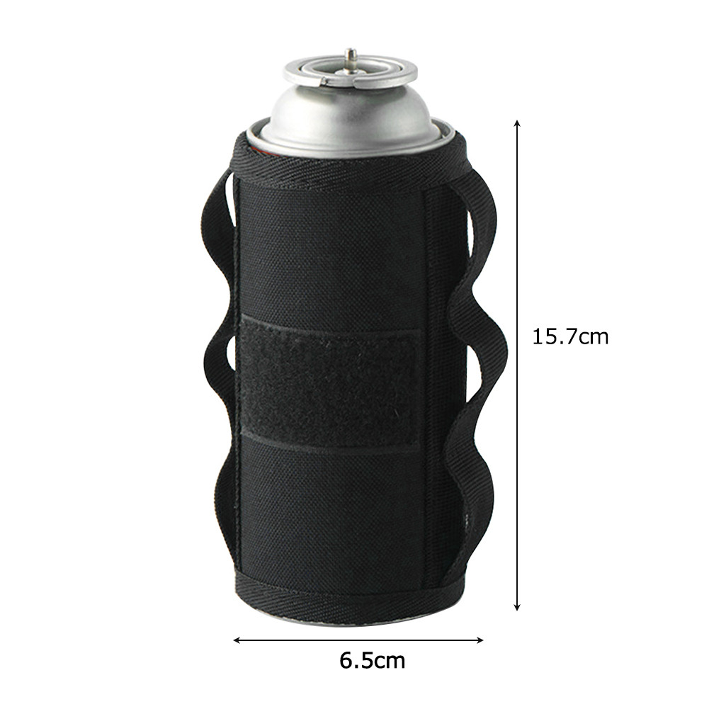 Camping Long Butane Gas Canister Protective Cover with DIY Sticker ...