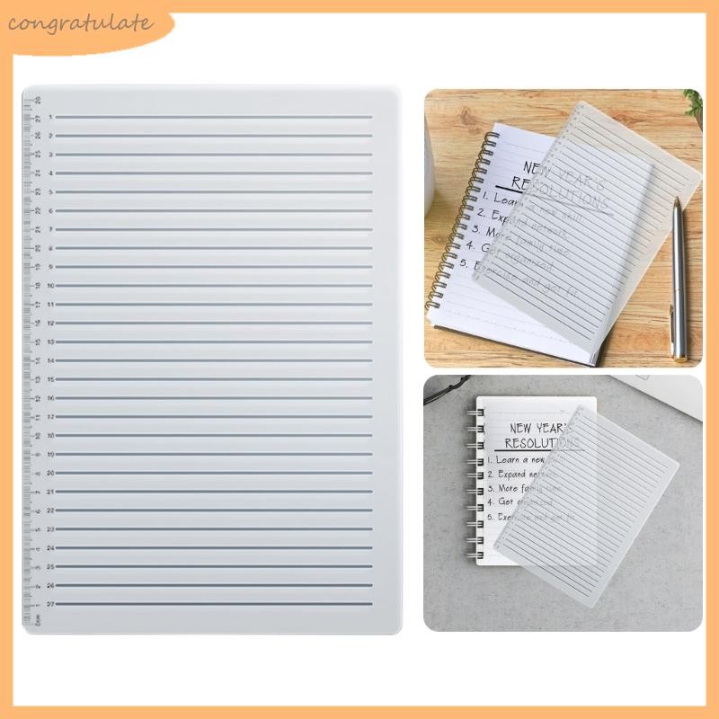 CONG Straight Line Stencil Template College Ruled Spacing Line Drawing ...