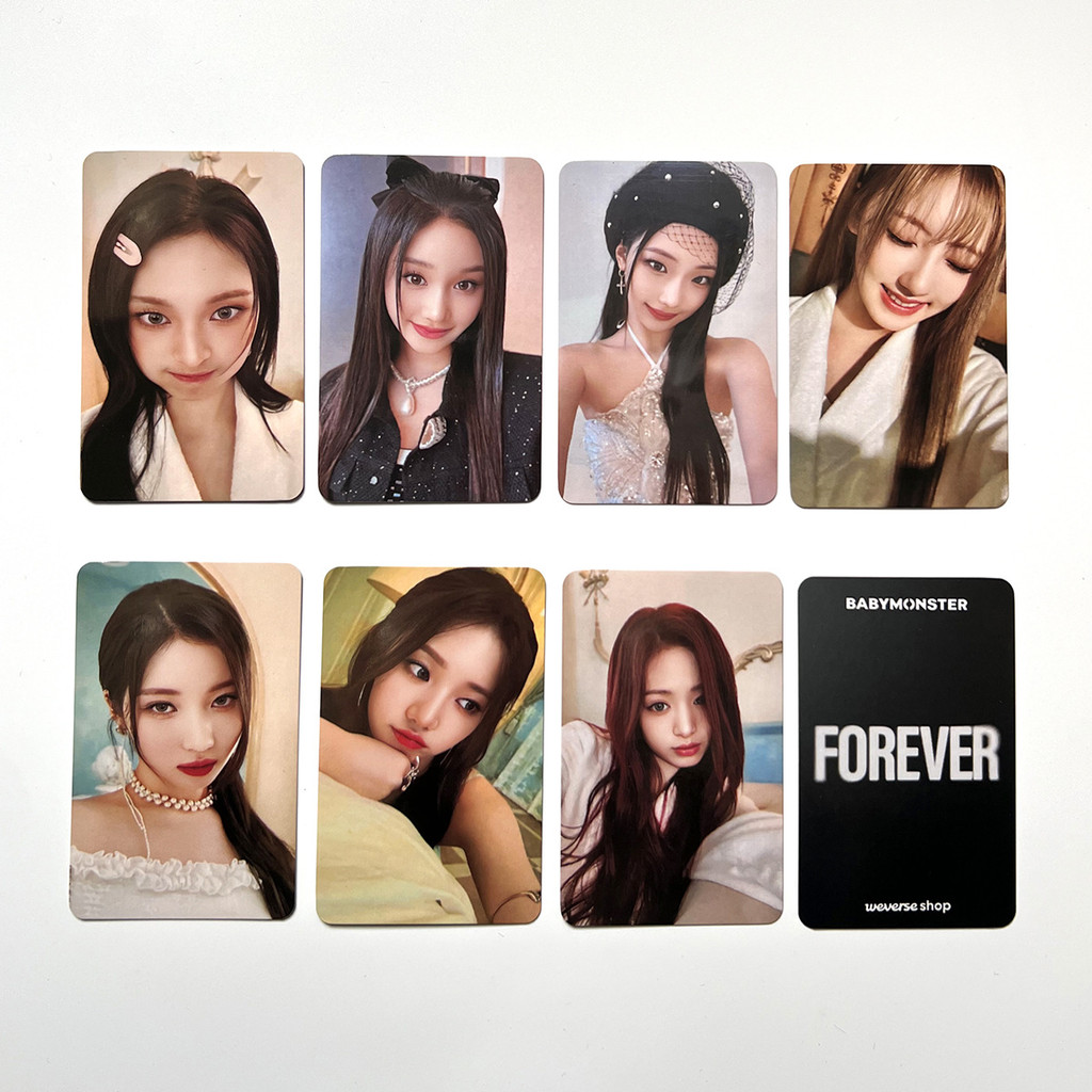 Kpop BM Wvs Live Peripheral Card Babymonster TMRA Special Sign ...
