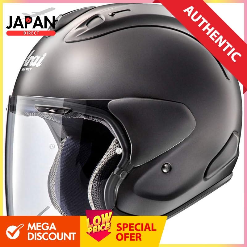 Arai motorcycle helmet Jet VZ-RAM Flat Black 59-60cm. | Shopee Singapore