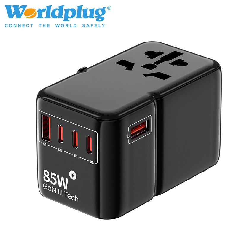 Universal plug converter, travel conversion plug, multifunctional conversion socket, PD85W fast ...