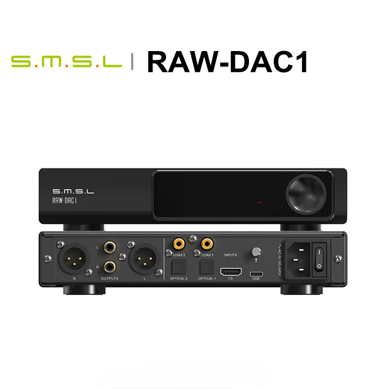 SMSL RAW-DAC1 Decoder MQA MQA-CD Digital to Analog Convertor AK4191 ...
