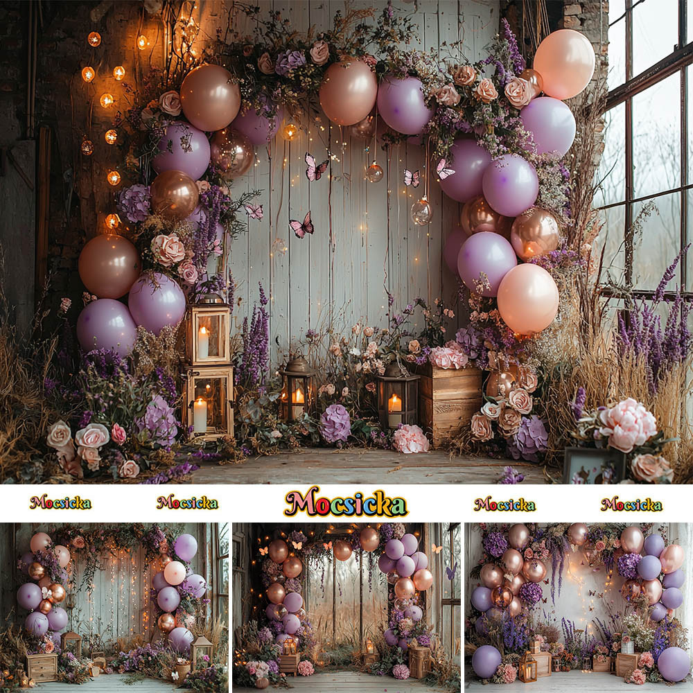 Wedding Photography Background Arch Balloon Garland Decoration Supplies ...
