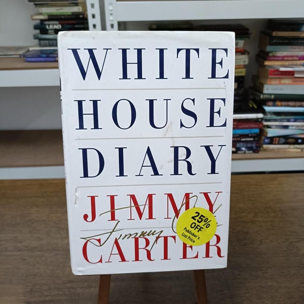 White House Diary by Jimmy Carter | Shopee Singapore