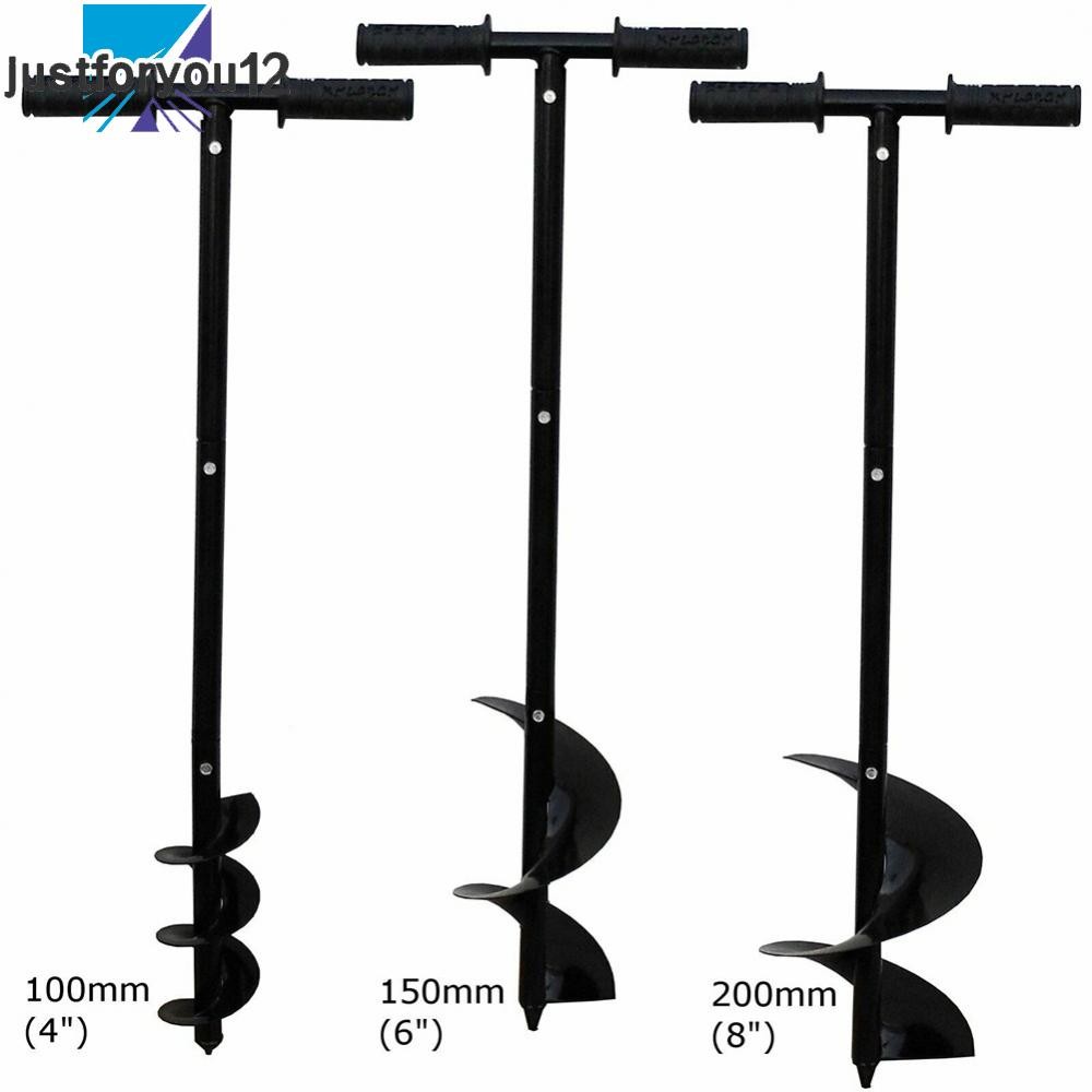 【JTFY】Hand Earth Auger Digger Manual Borer Earth Fence Hand Hole Post ...