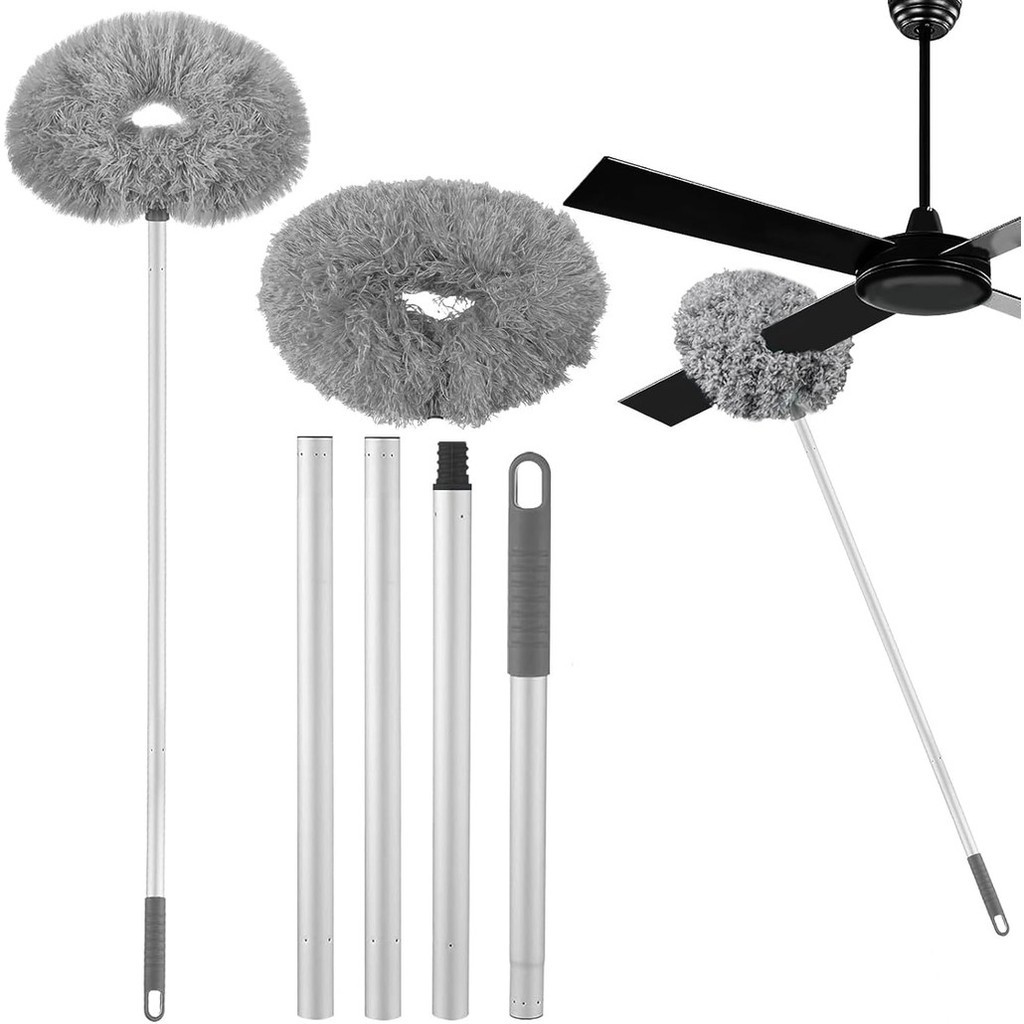 Ceiling Fan Cleaner Duster with Extension Pole, Fan Duster for Ceiling ...