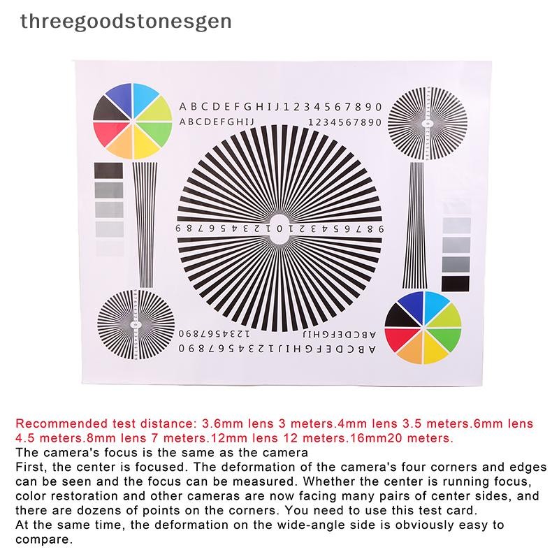 [threegoodstonesgen] 50*40CM Lens Rear Focus Calibration Focusing Test ...