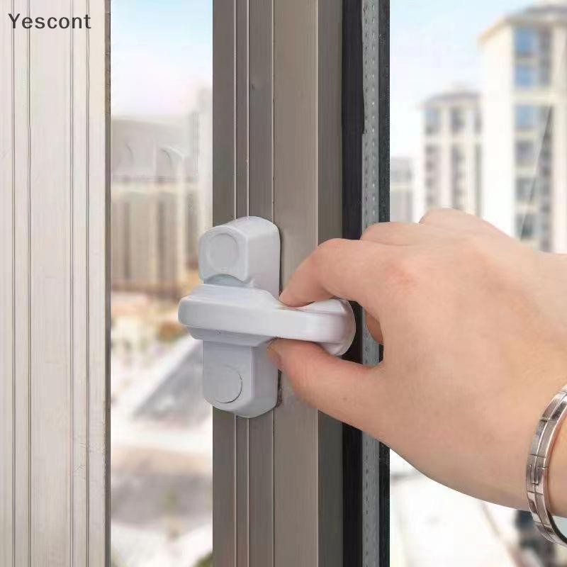 YST Window Door Sash Lock Plastic Child Safe Security Window Door Sash ...