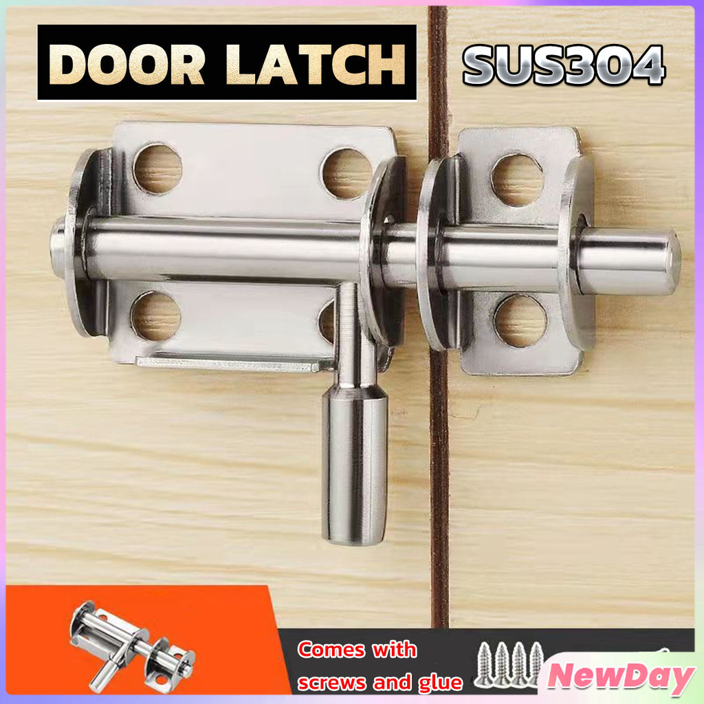 N.D Stainless Steel Door Latch Solid Sliding Bolts Latch Hasp Home ...