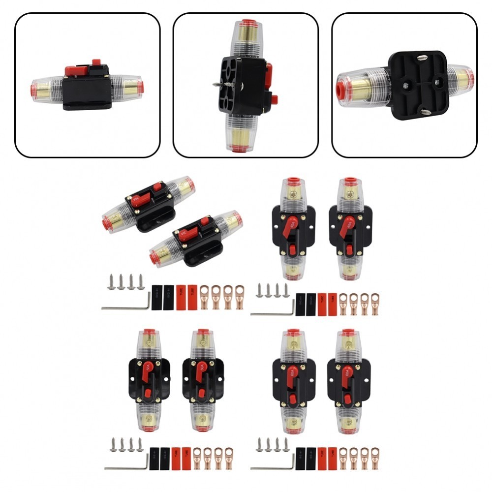 Auto Inline Fuse Protectors with Wire Lugs for Enhanced Safety in ...