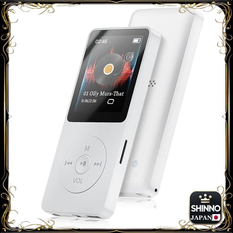 《JAPAN》★MP3 Player Bluetooth 5.1 with Speaker and 32GB, Expandable to ...