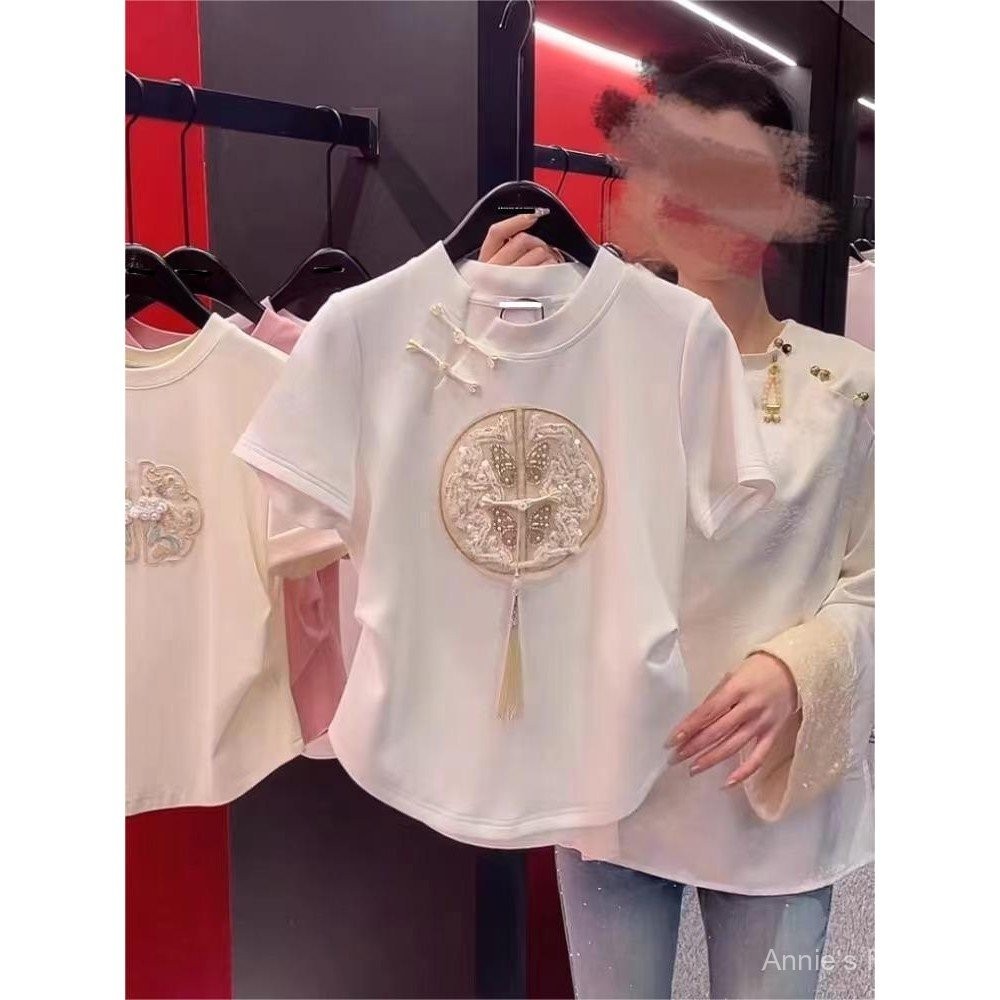 Chinese New Year Clothes qipao top Women blouse Cny 旗袍上衣 汉服上衣 Chinese ...