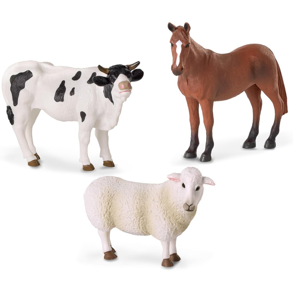 [sgstock] Terra by Battat – Animal Toys for Kids – Farm Animal ...