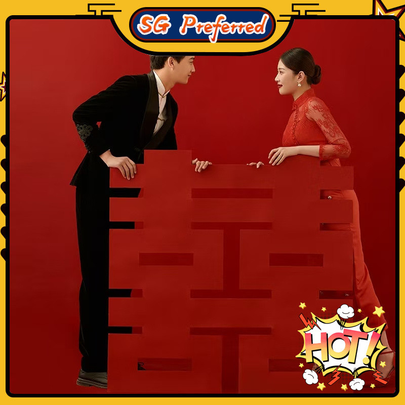 [SG Lucky Store]Oversized Wedding Stickers Wedding Special Wedding ...
