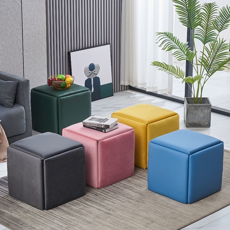 Nordic Internet Celebrity Storage Stool Shoe Changing Stool ...