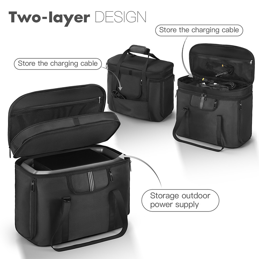 Portable Power Station Bag for Ecoflow Delta 3 Plus/Solar Generator ...